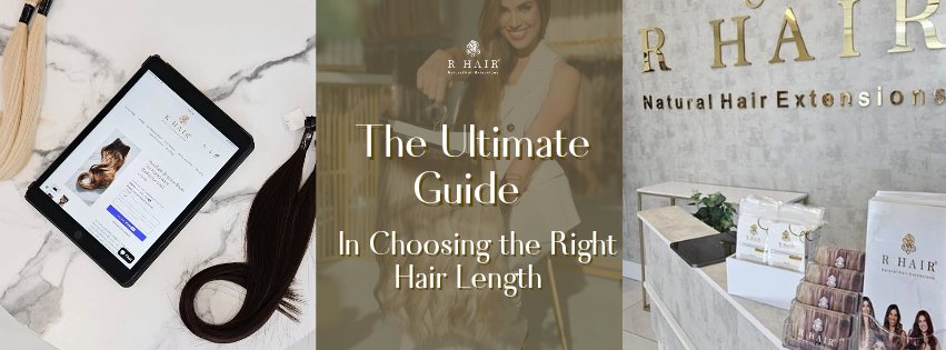 The Ultimate Guide to Choosing the Right Hair Extension Length – R Hair ...