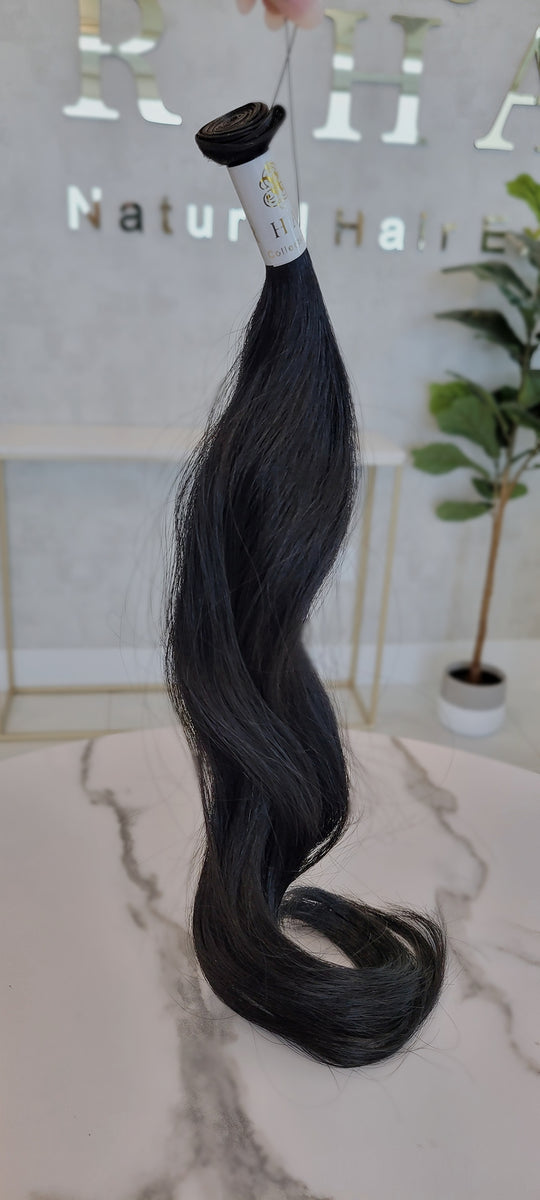 Ultra Thin Weft #1 Wavy (Collection Line) – R Hair Extension